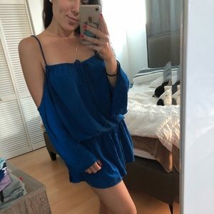 REVOLVE | Swim | Royal Blue Flows Cover Up | Poshmark